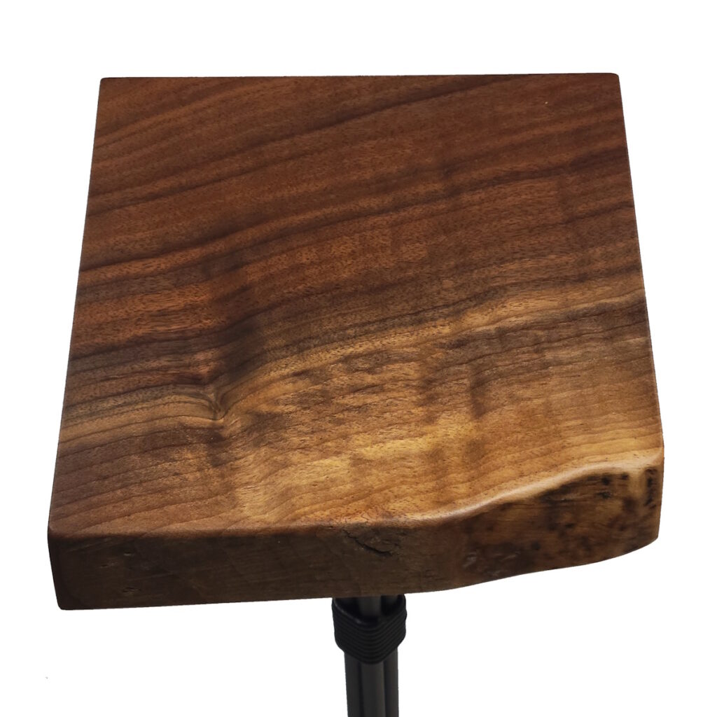 Shop Walnut Live Edge Plant Stand | Handcrafted Amish Furniture from ...