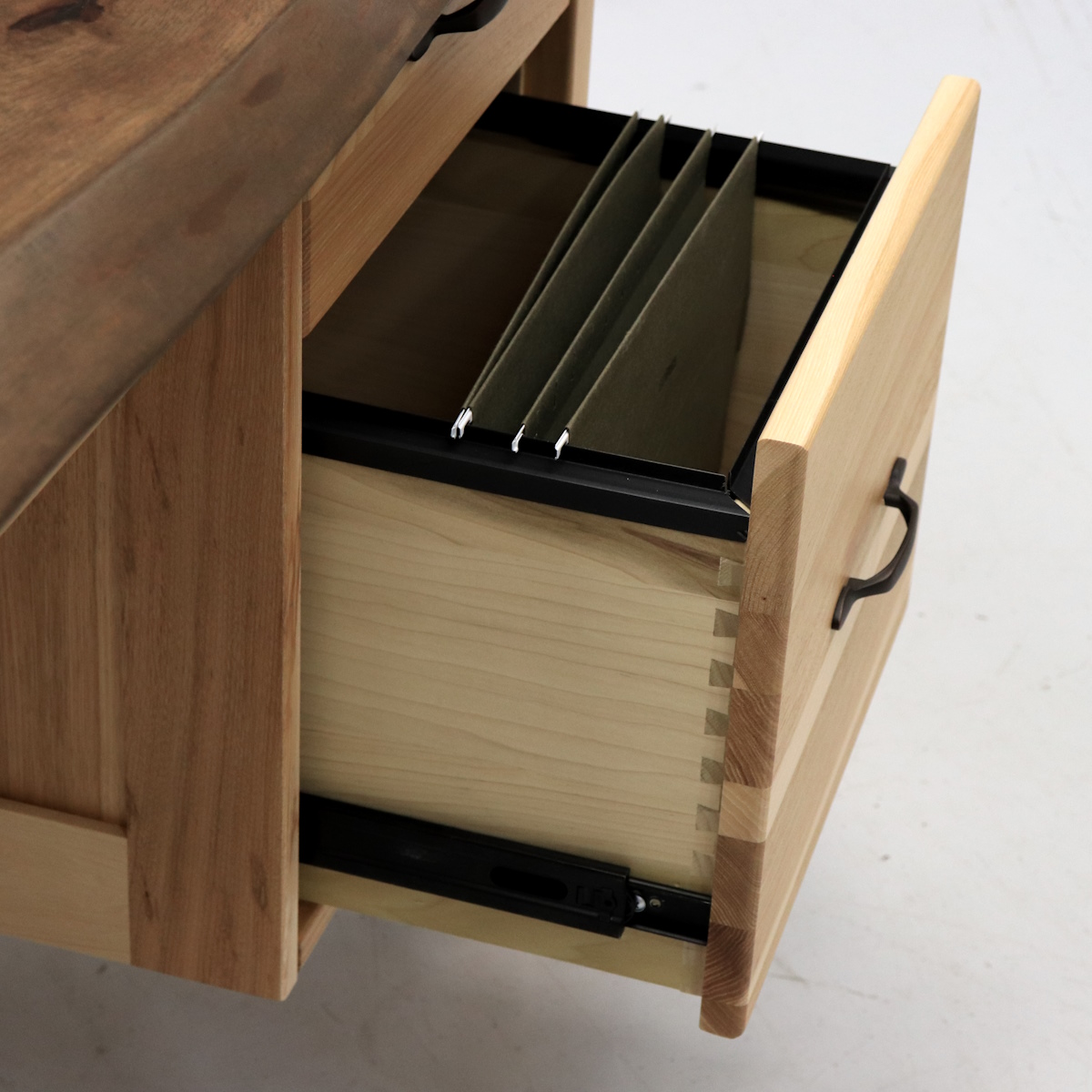 Shop Crossway Live Edge Desk | Handcrafted Amish Furniture from Country Lane Furniture